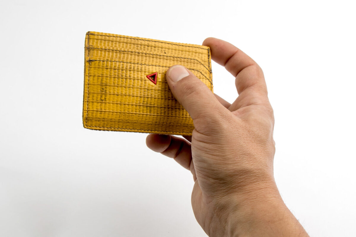 Card Holder Fire Hose Yellow | J-UNK